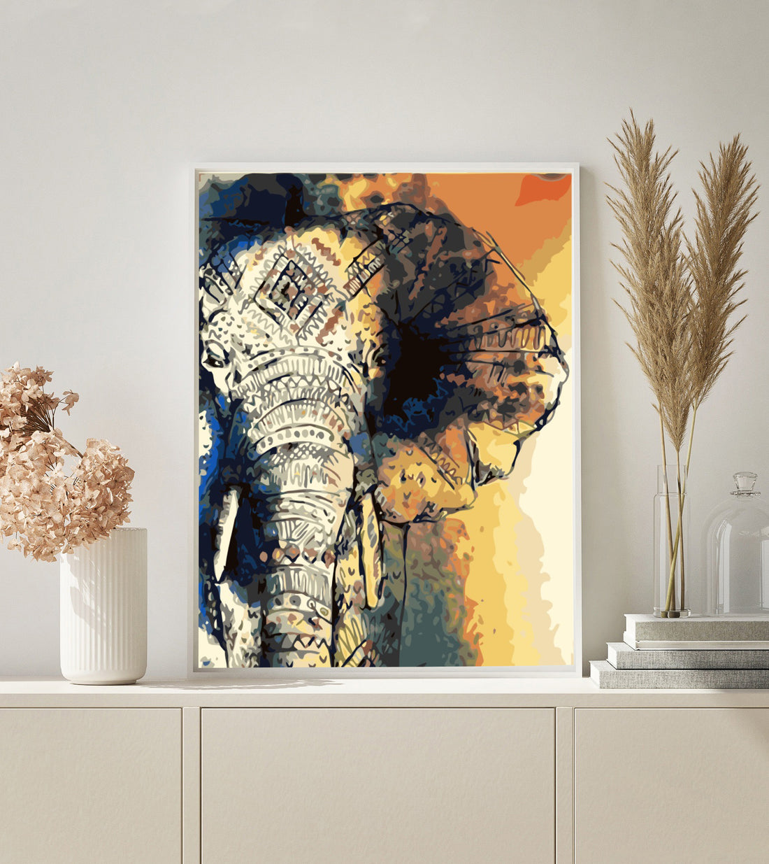 Malen nach Zahlen Elefanten 🐘 │ Kreative Safari für Kunstliebhaber ...